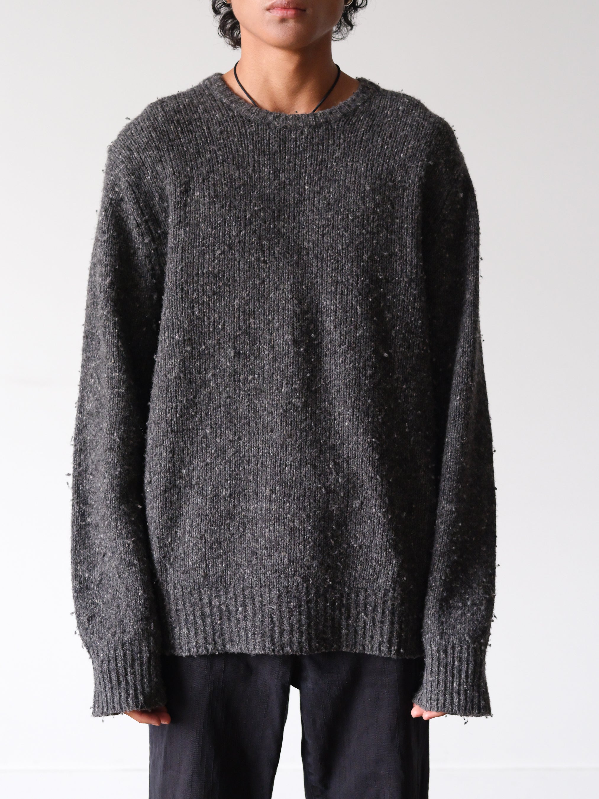 2010s Acne Studios Grey Merino Wool Sweater – Ametora