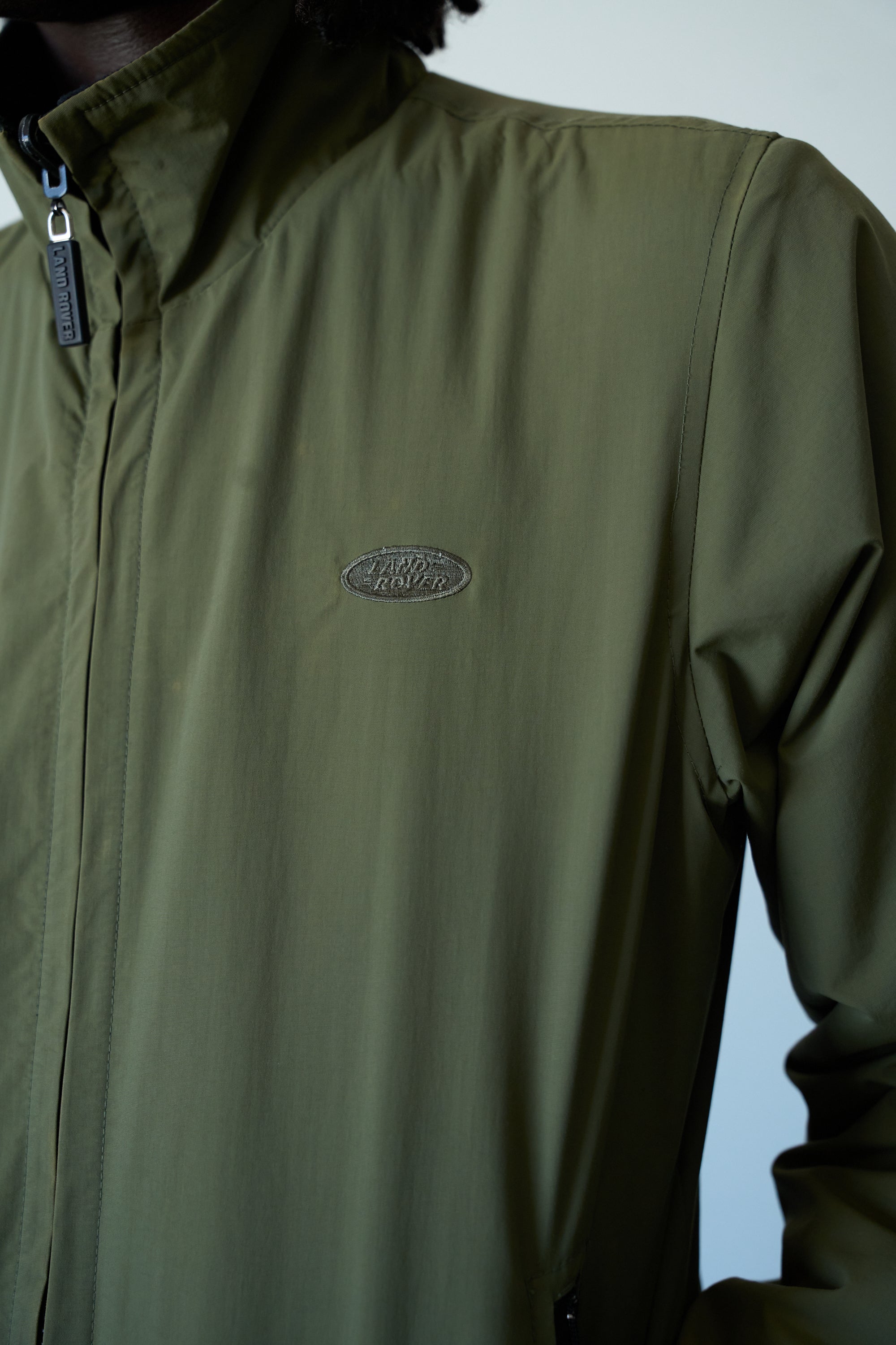 2000s Land Rover Faded Green Nylon Jacket – Ametora