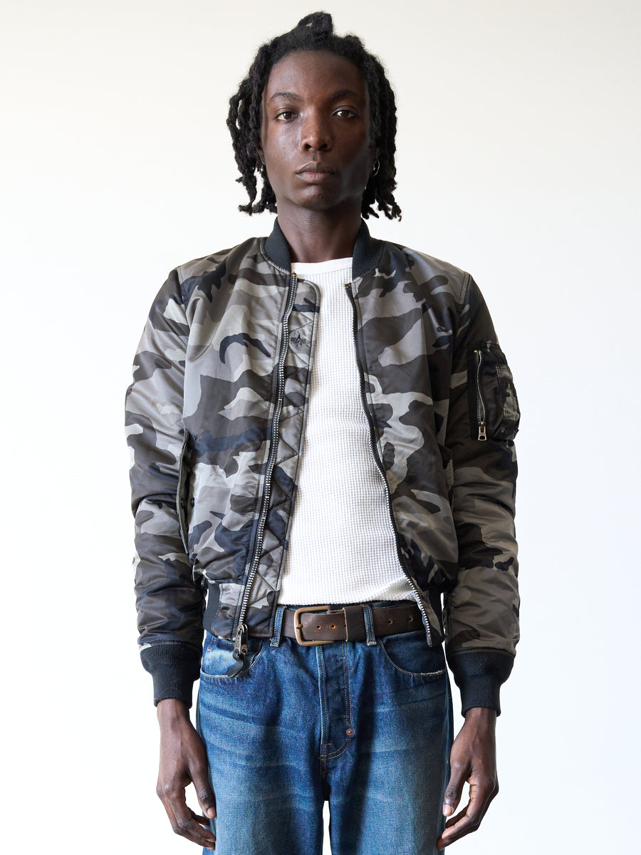 2000s MA-1 Camo Bomber Jacket – Ametora