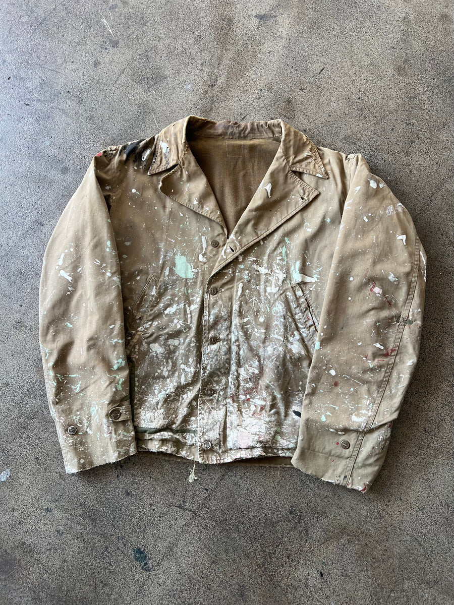 1940s WWII M41 Paint Splattered Coat – Ametora