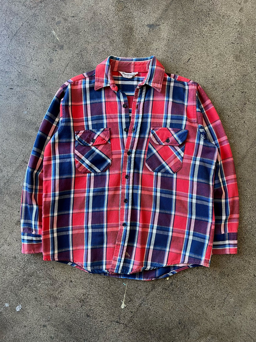 1980s Frostproof Red Plaid Flannel Shirt – Ametora