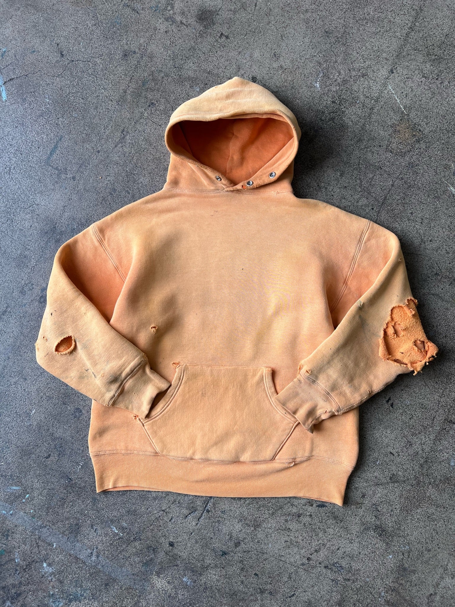 1960s Russell Southern Asplundh Tree Expert Double Face Hoodie – Ametora