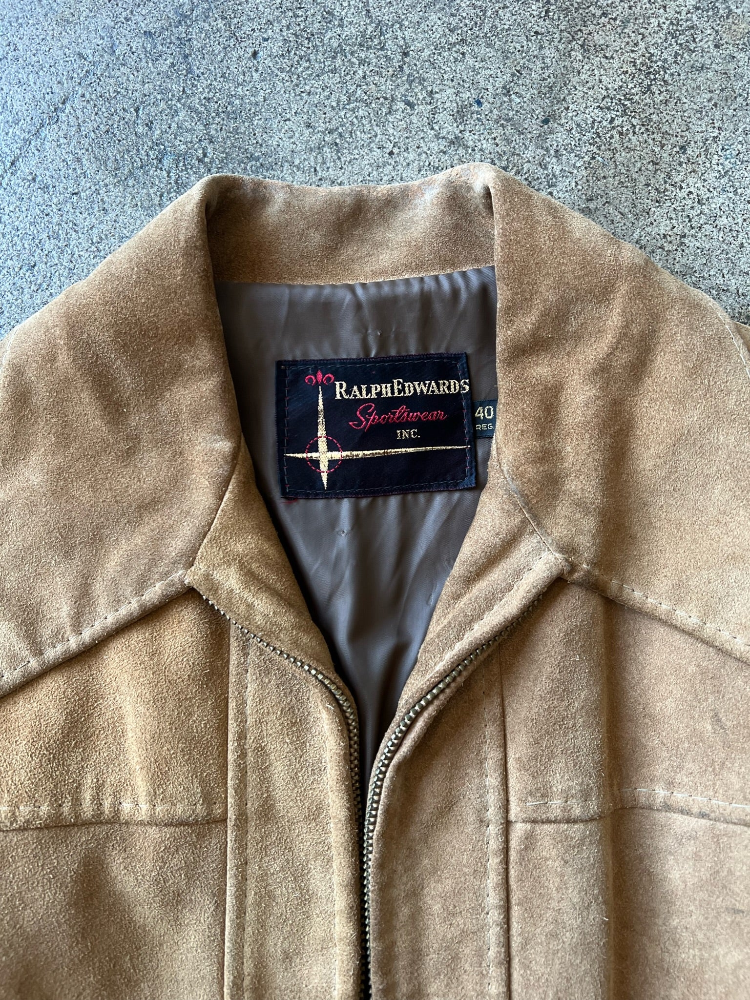 1960s Ralph Edwards Tan Suede Coat – Ametora