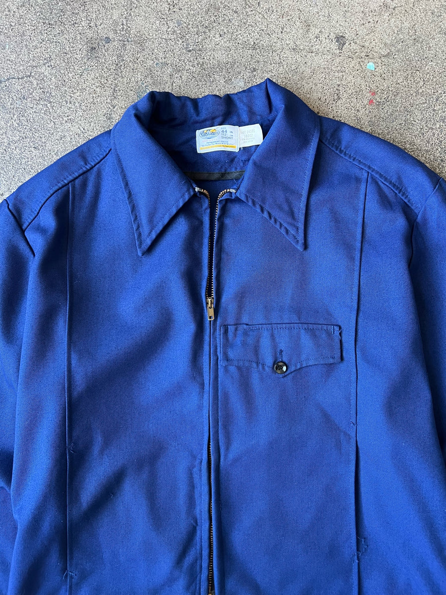 1970s Blue One Pocket Work Jacket – Ametora