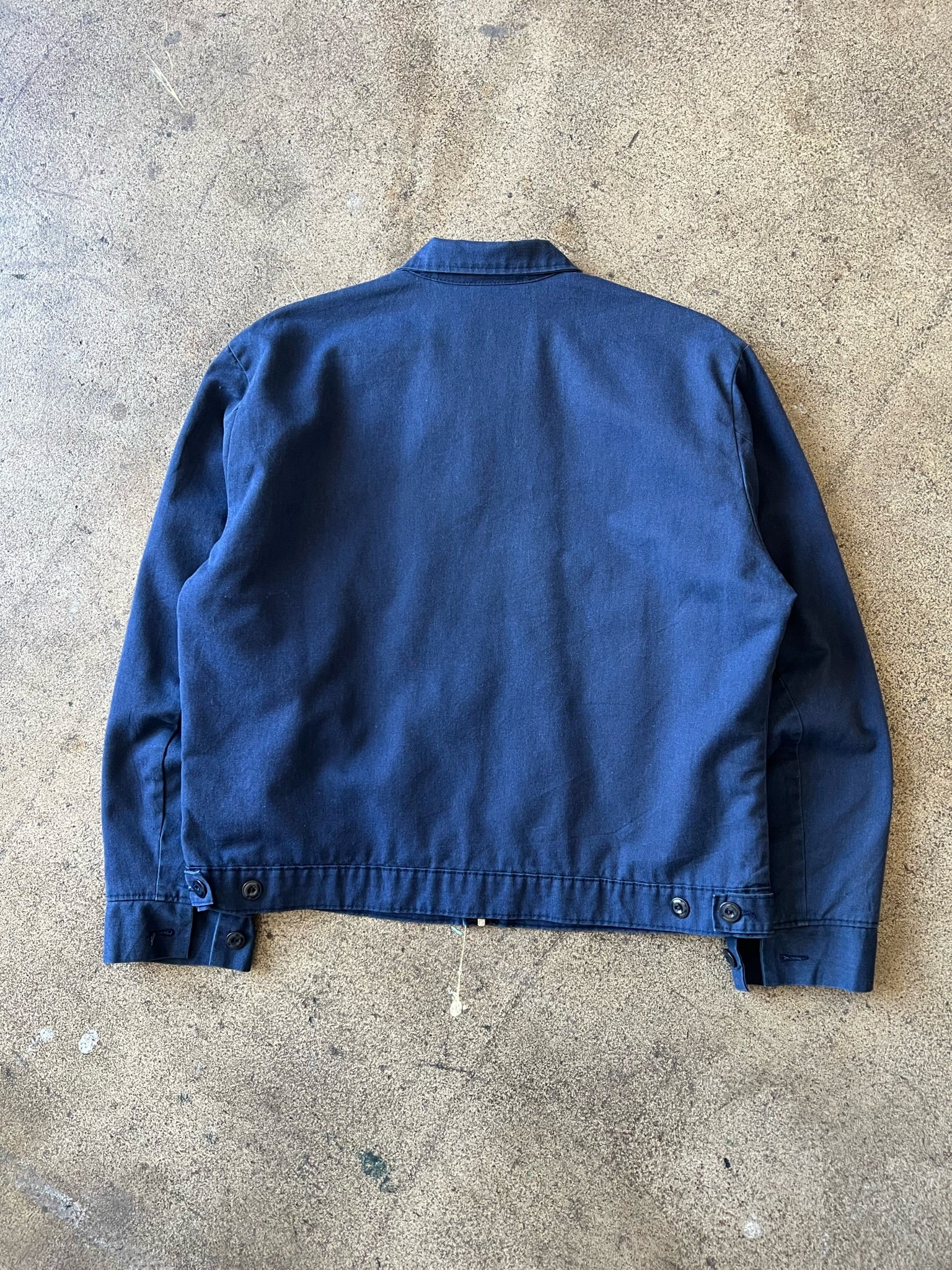 1980s Red Kap Two Pocket Boxy Faded Blue Work Jacket – Ametora
