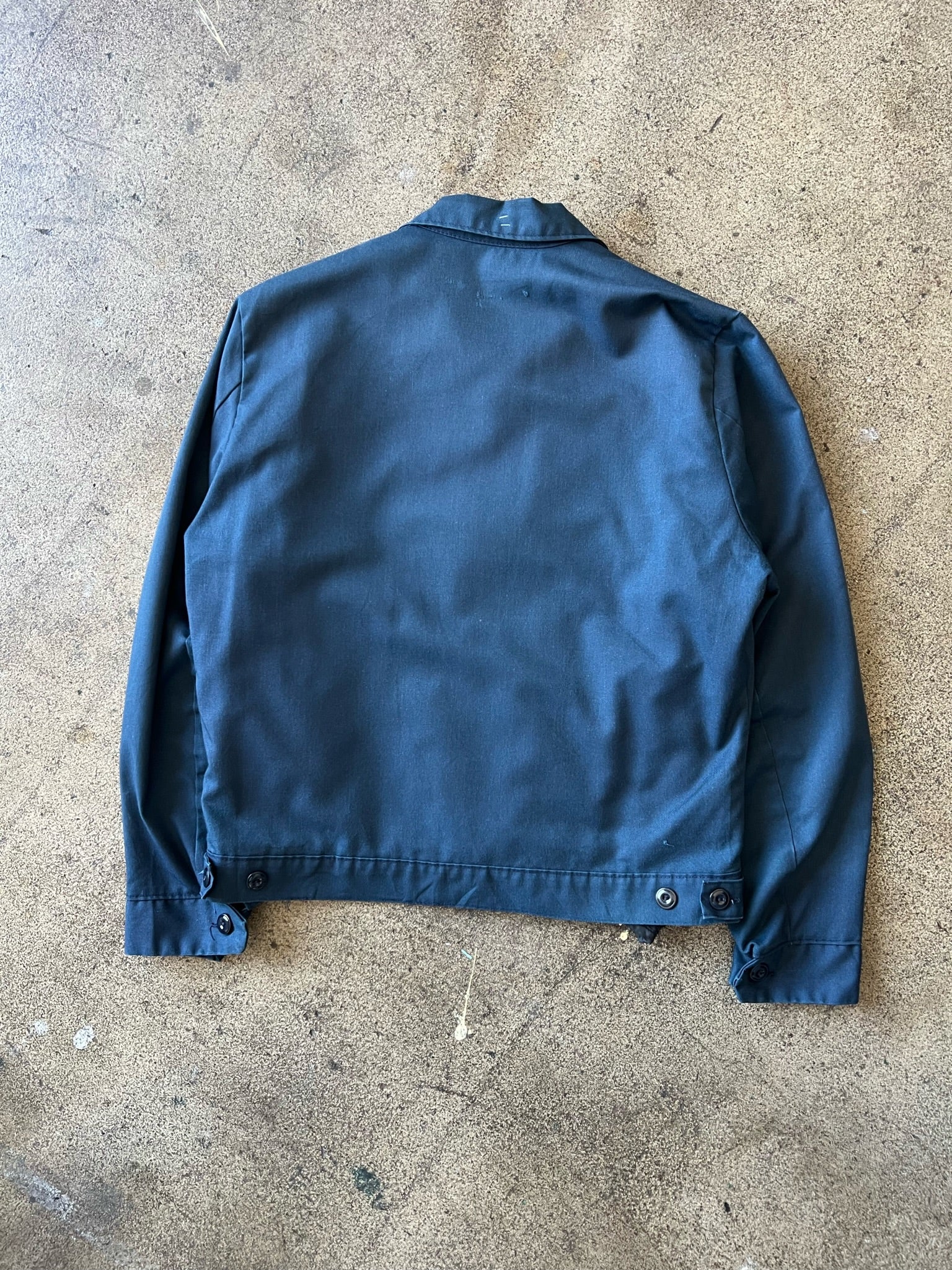 1970s Red Kap Two Pocket Boxy Faded Blue Work Jacket – Ametora