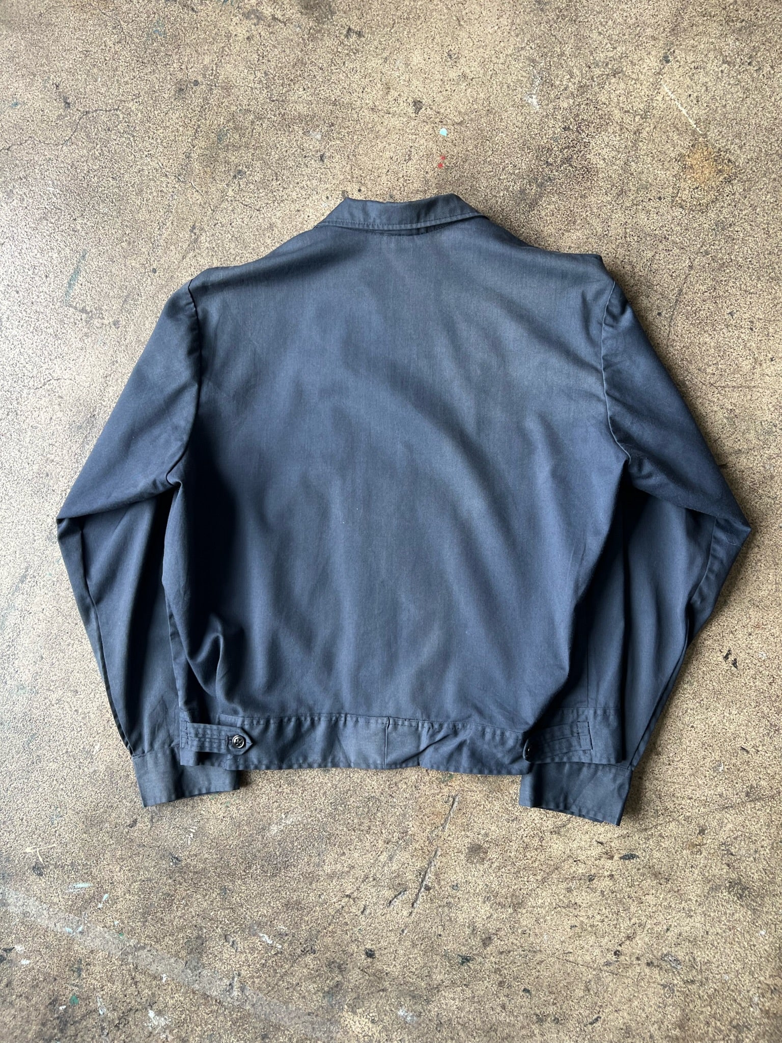 1960s Boxy Faded Gray Blue Two Pocket Work Jacket – Ametora