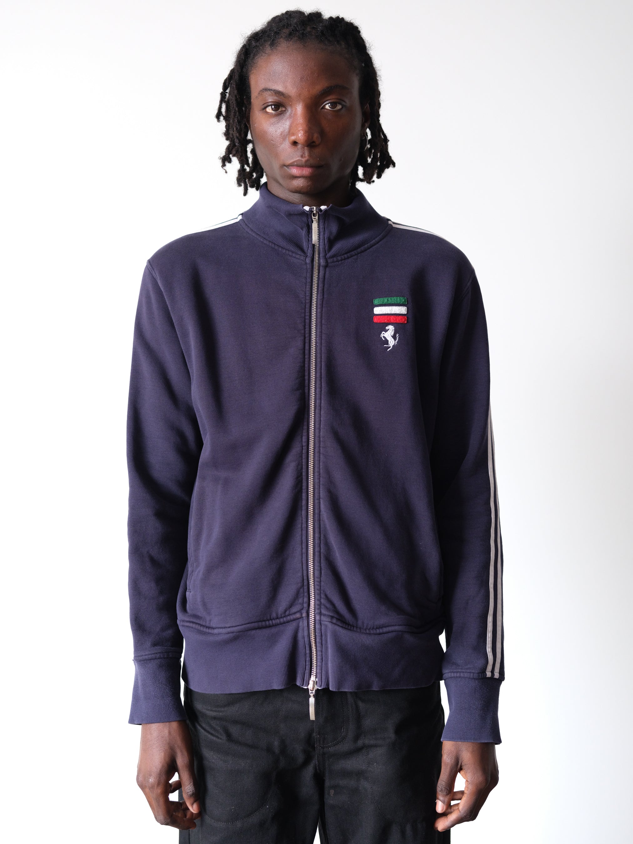 2000s Ferrari Navy Track Jacket – Ametora