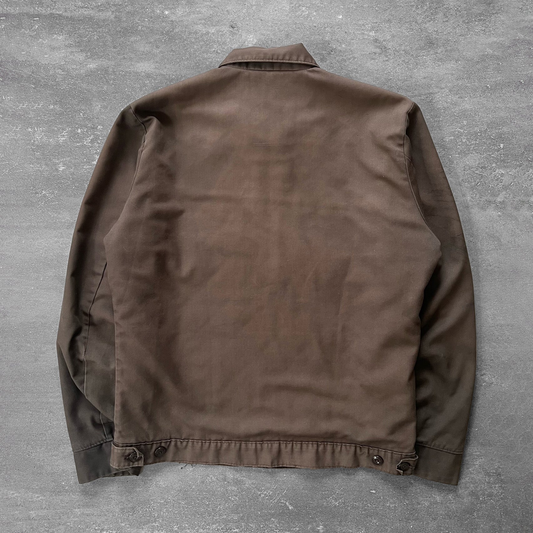 1970s Two Pocket Faded Brown Work Jacket – Ametora