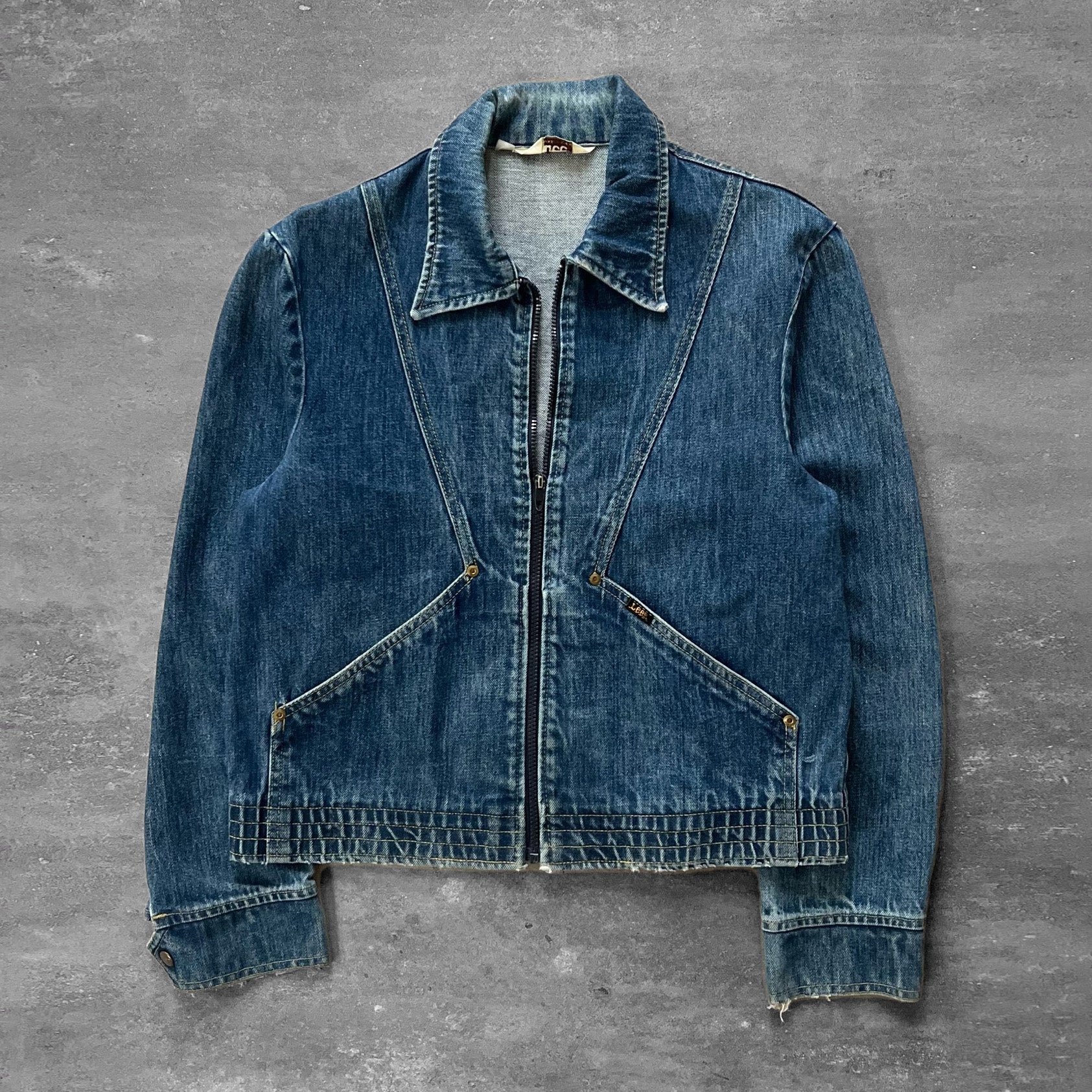 1970s Lee Denim Zip Jacket – Ametora