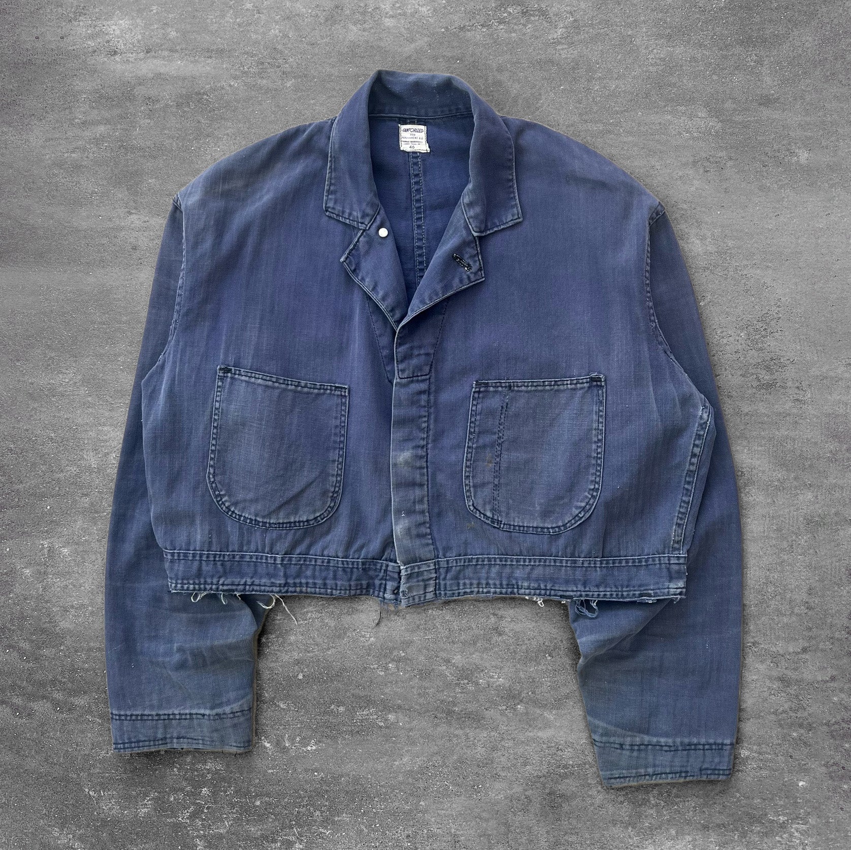 1960s HBT Cropped Work Jacket – Ametora