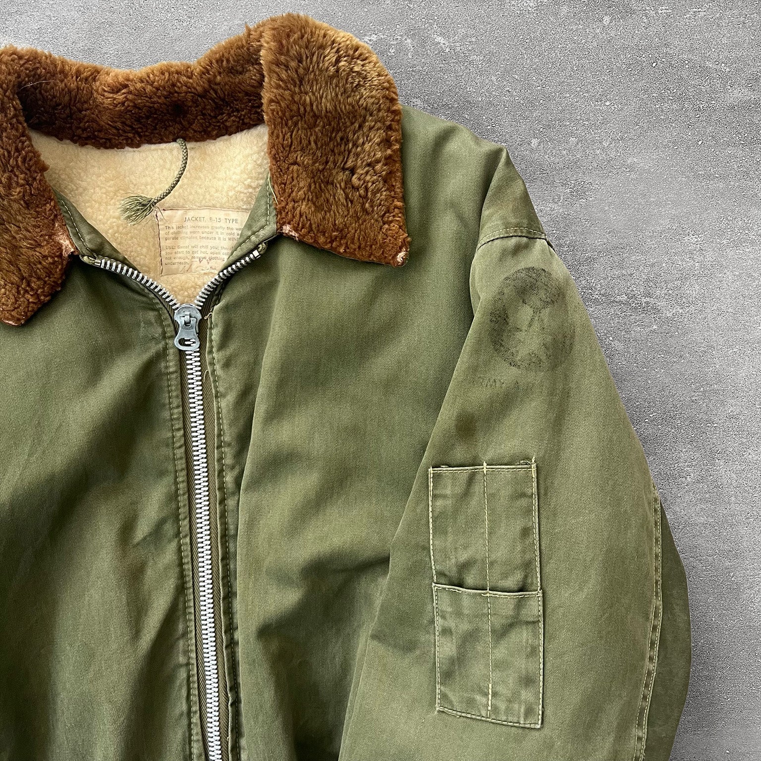 1950s B15 Army Flight Jacket – Ametora
