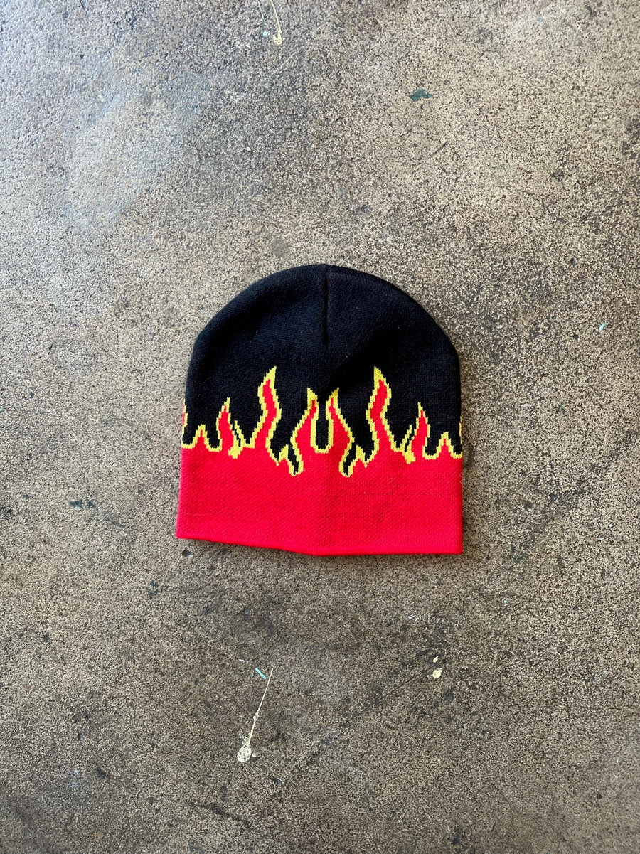 2000s Flame Beanie – Ametora