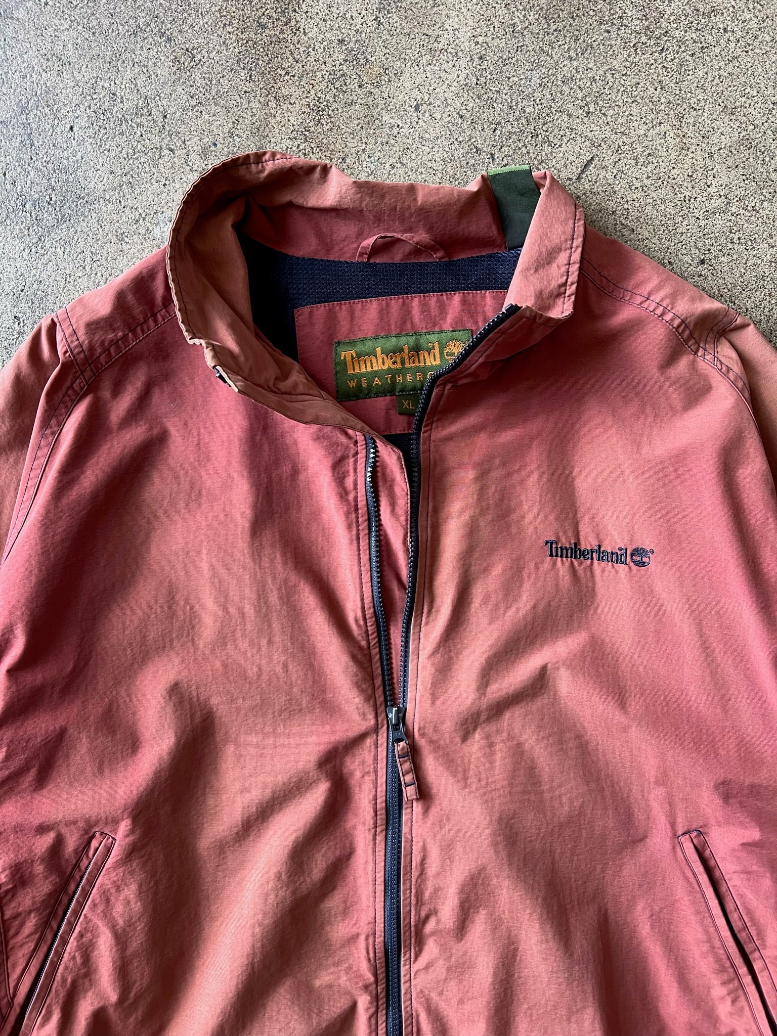 2000s Timberland Faded Red Rain Jacket – Ametora