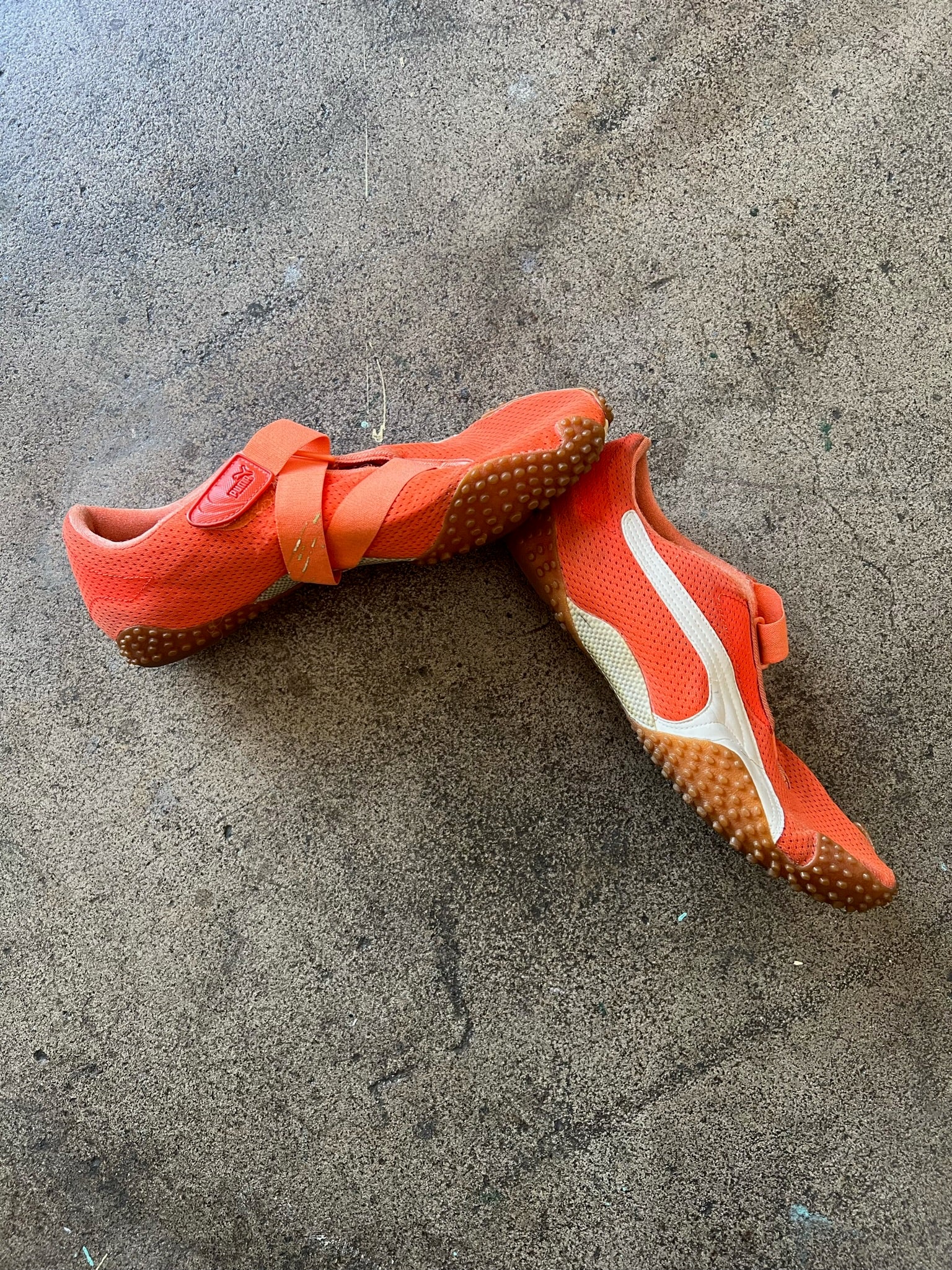 2000s Puma Racer Orange Sneakers – Ametora