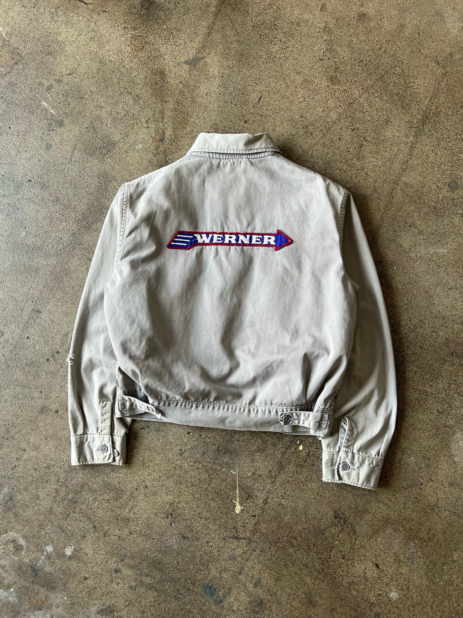 1960s Lee Werner Work Jacket Faded Gray – Ametora