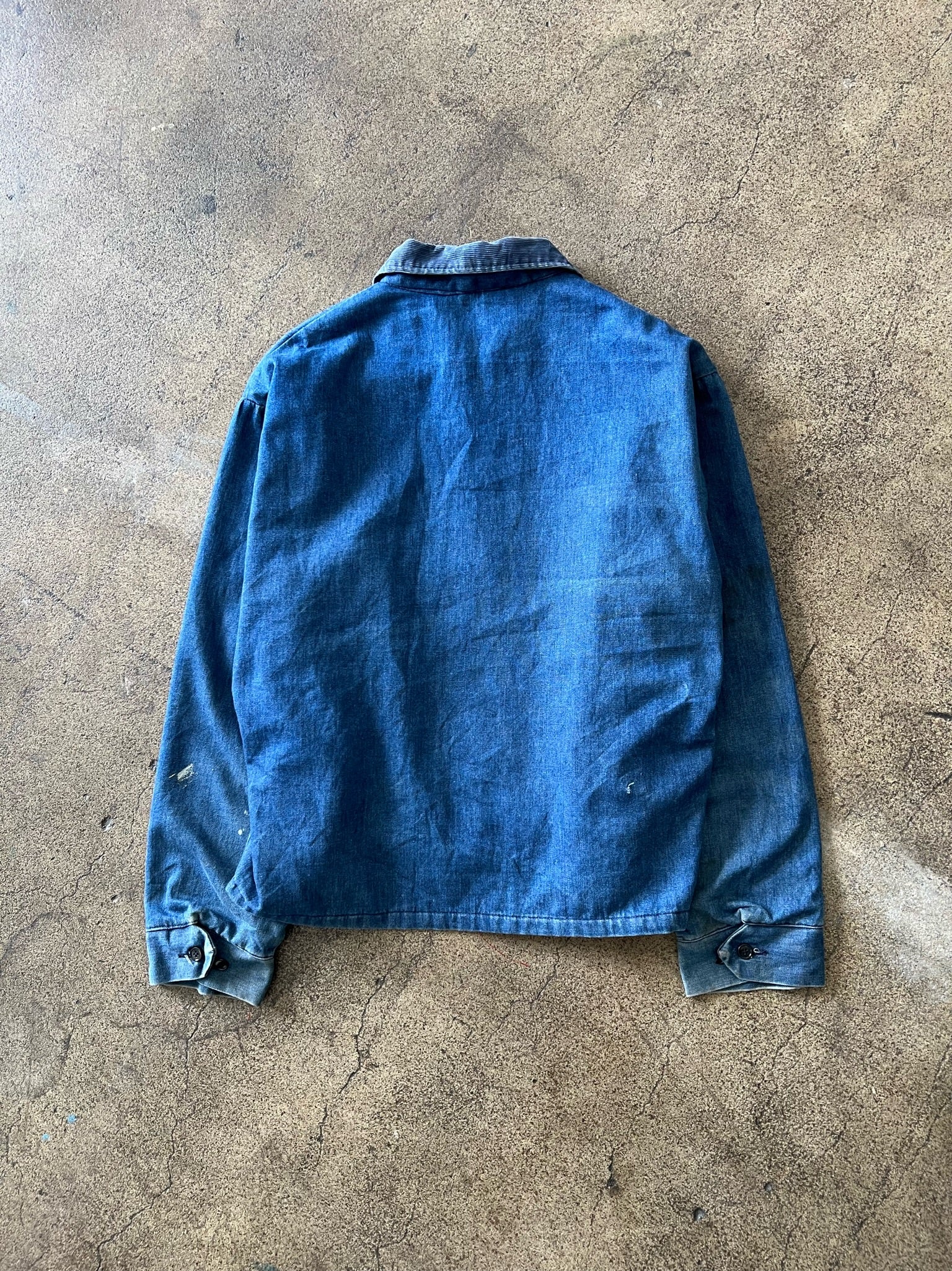 1970s Faded Blue Work Jacket – Ametora