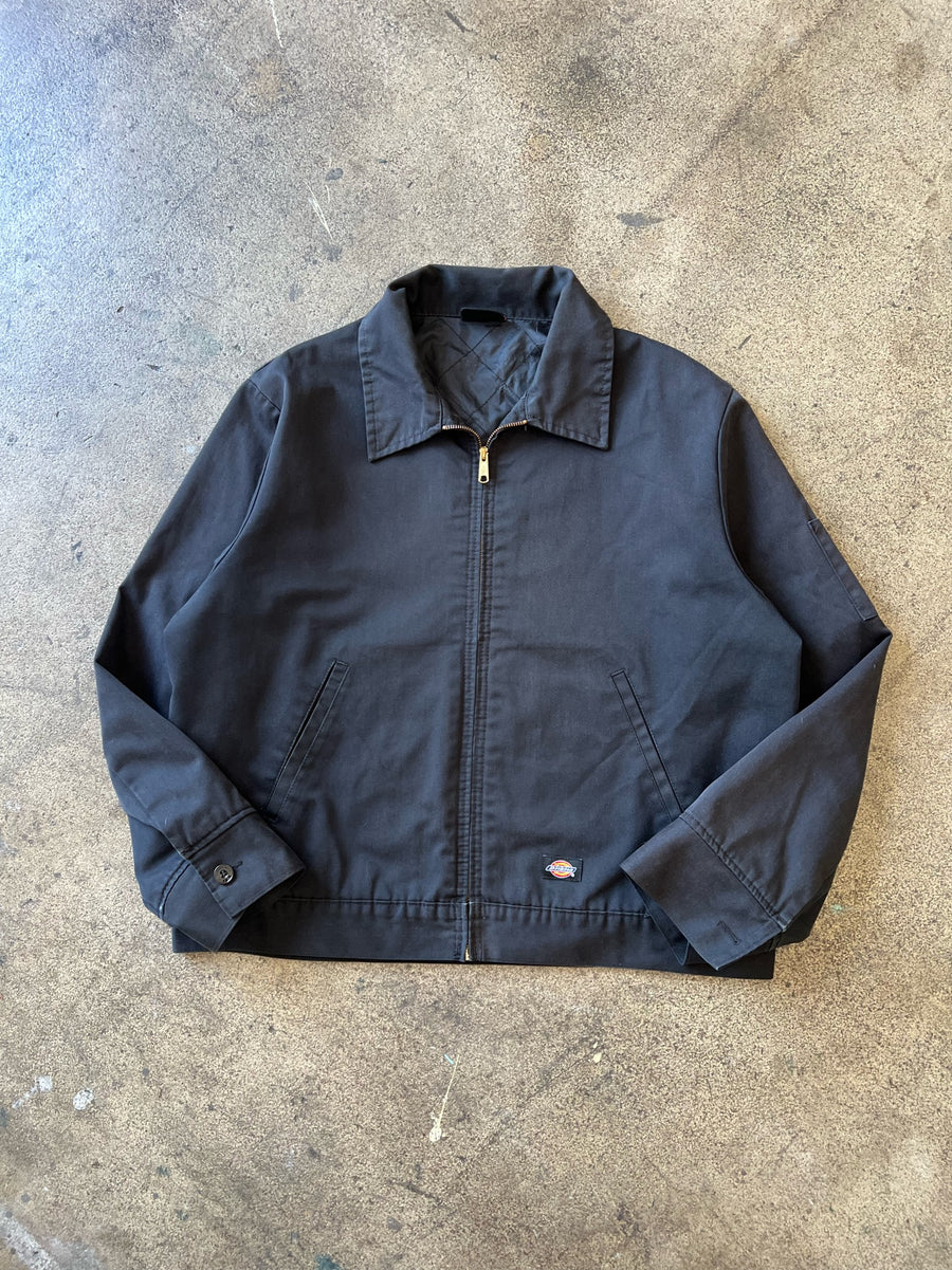 2000s Dickies Faded Black Work Jacket – Ametora