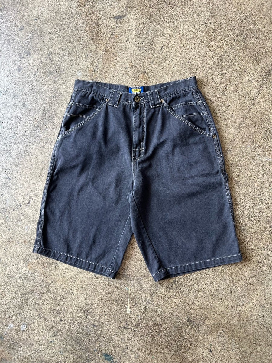 2000s Utility Black Jorts 31" x 12" – Ametora