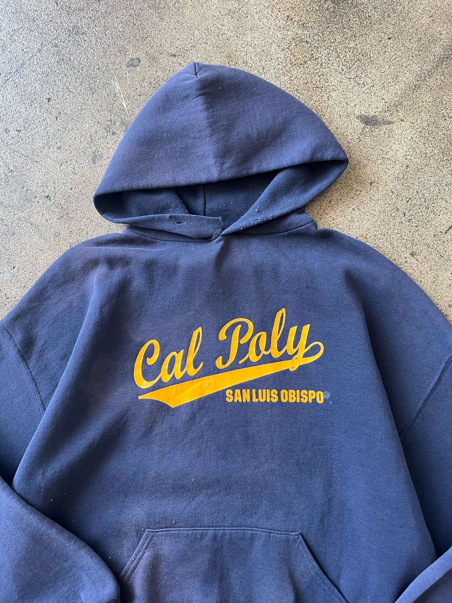 2000s Russell Cal Poly Hoodie – Ametora
