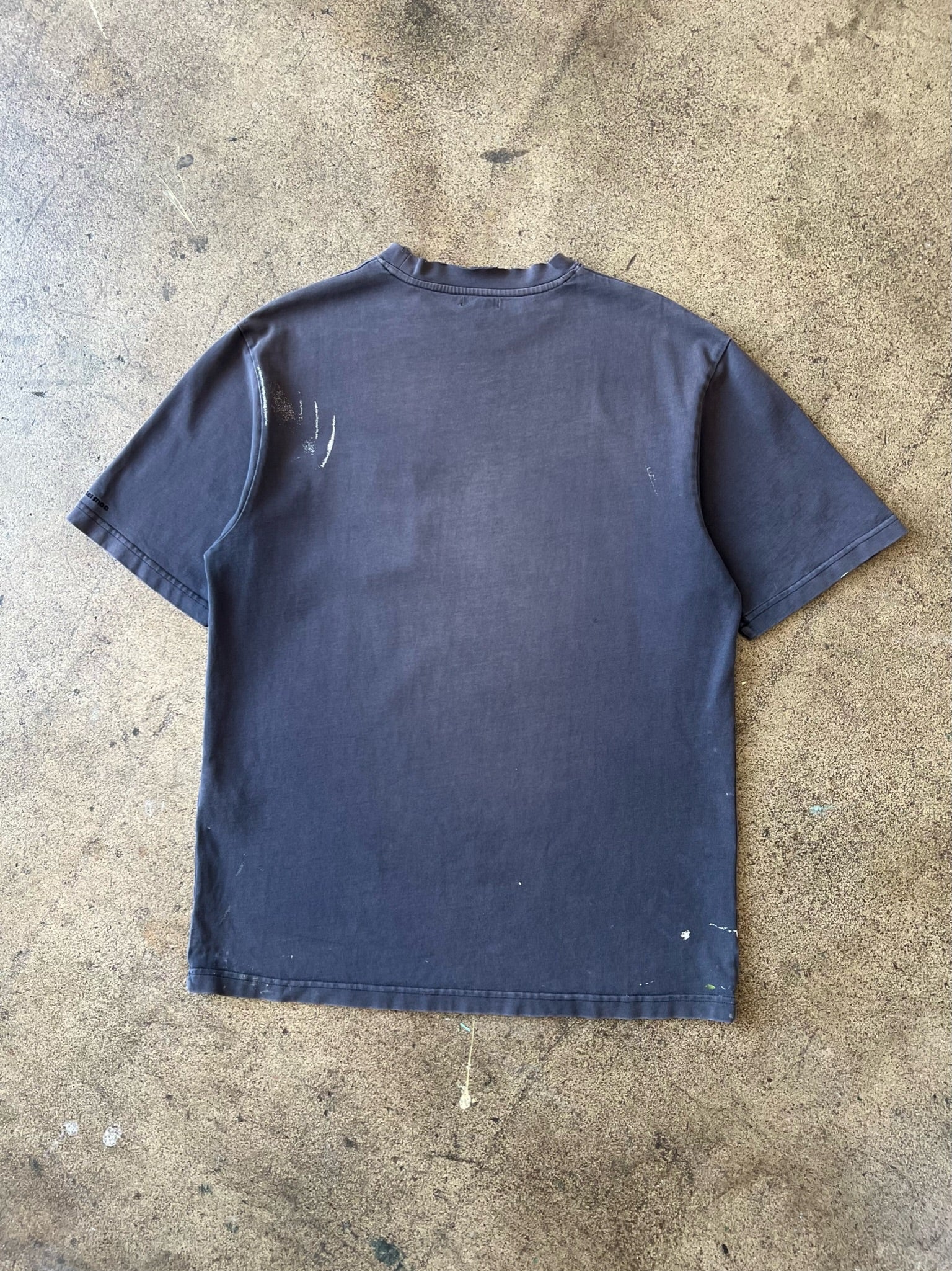 1990s Paint Stained Faded Pocket Tee – Ametora