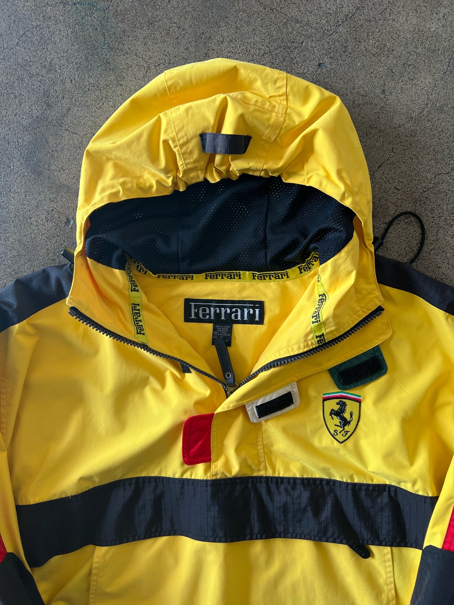 2000s Official Ferrari Anorak Rain Jacket – Ametora