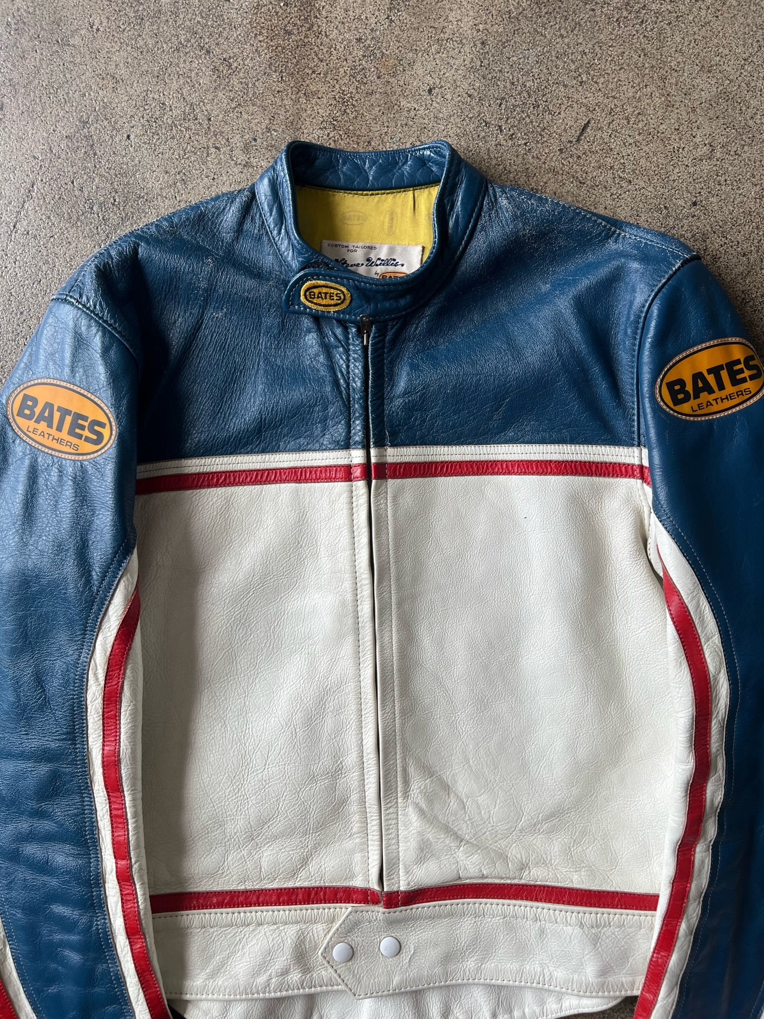 1960s Bates Leathers RWB Moto Racing Jacket – Ametora