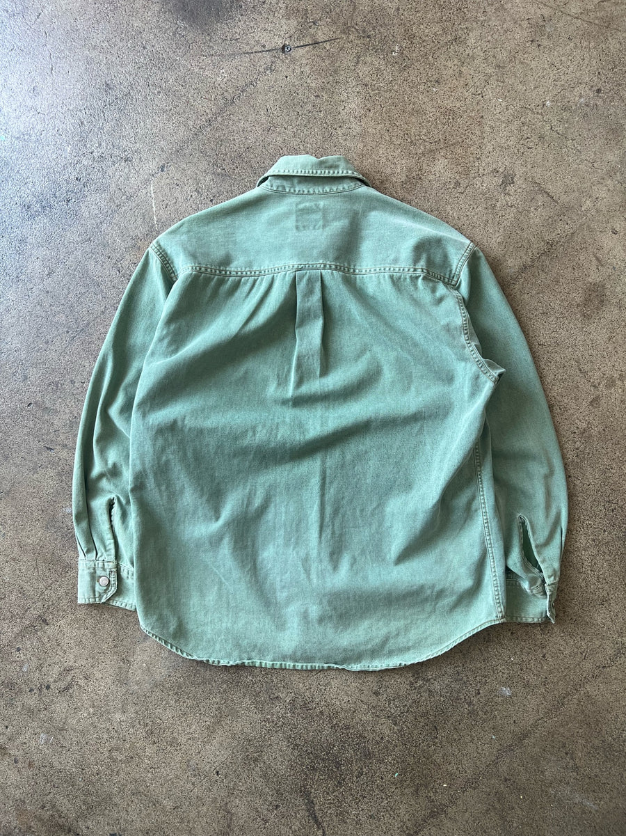 2000s Gap Green Denim Shirt – Ametora