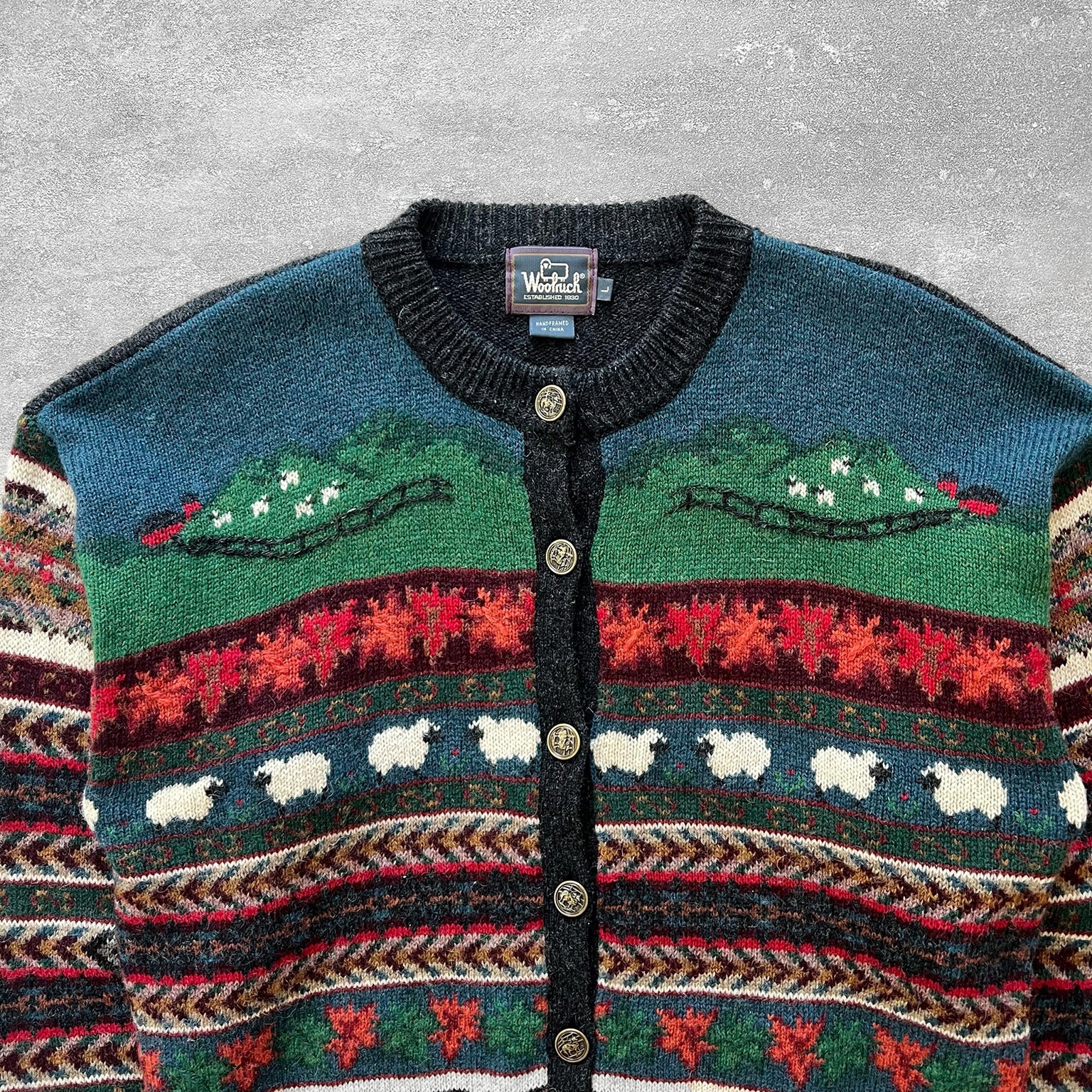 2000s Woolrich Cottage Core Cardigan – Ametora