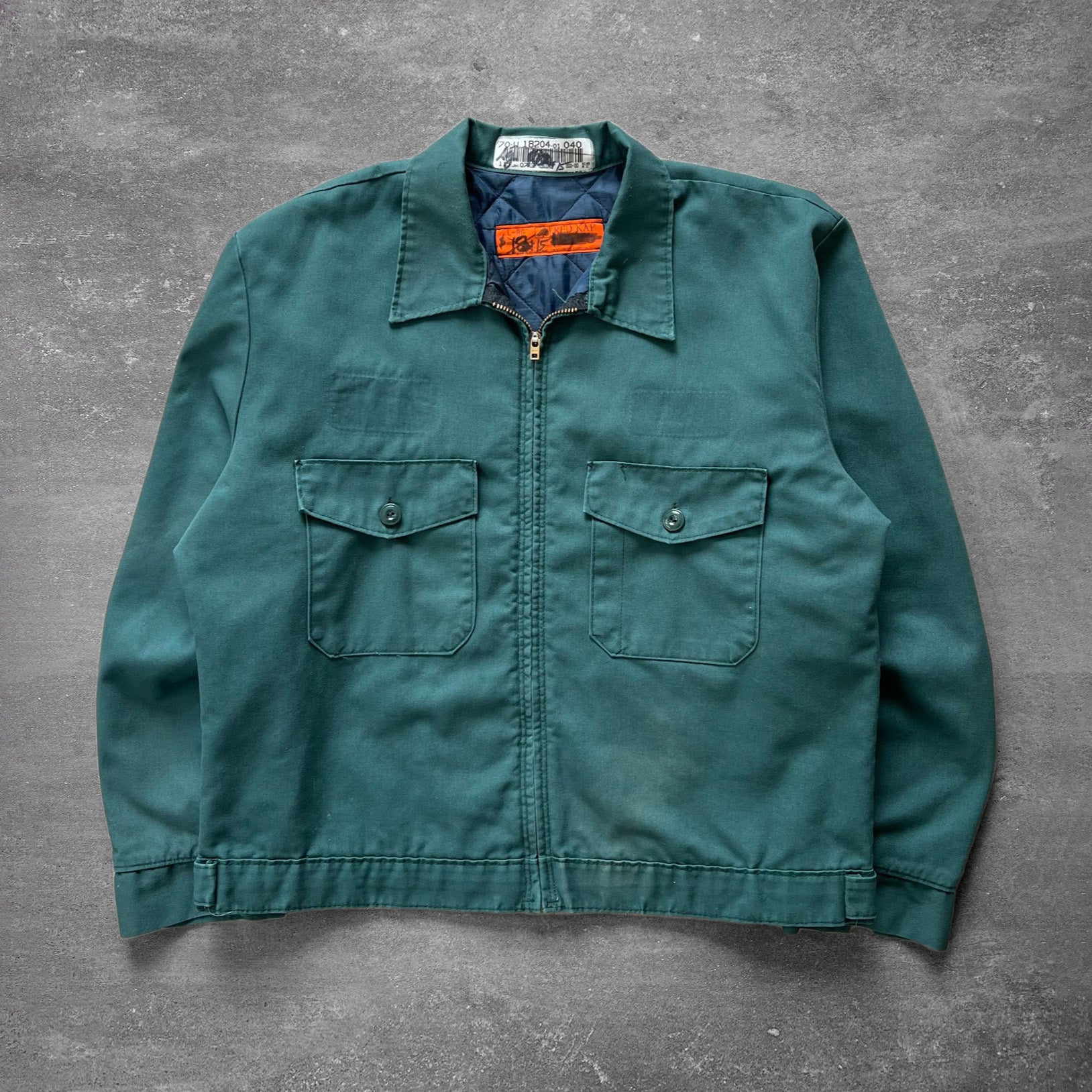 1970s Red Kap Green Work Jacket – Ametora