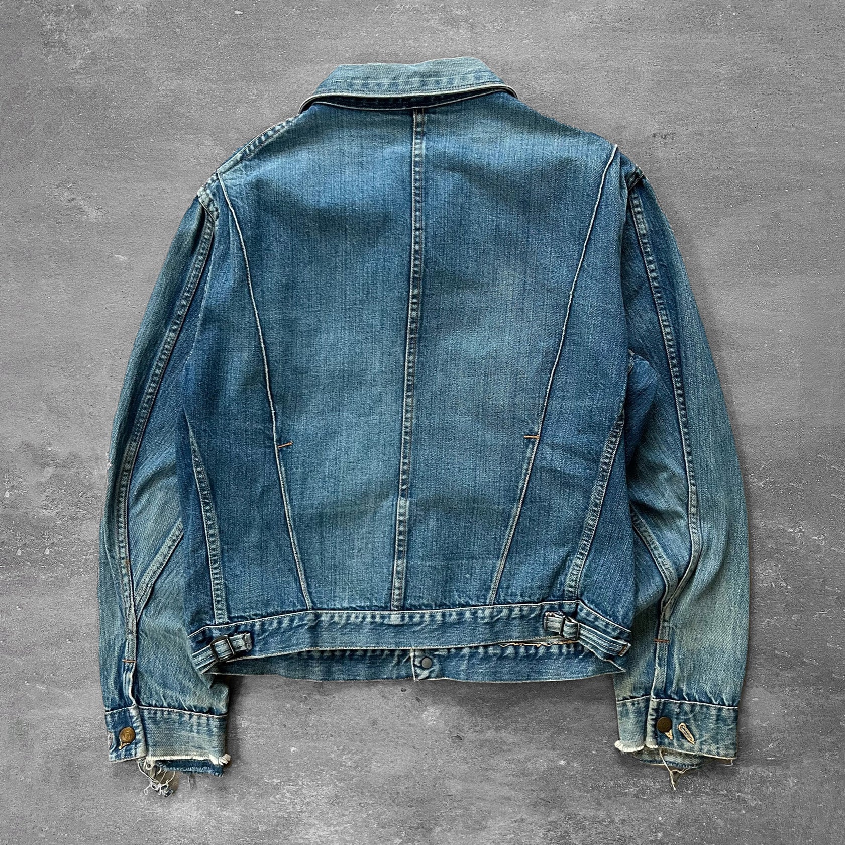 1960s Madewell Buckle Back Denim Jacket – Ametora