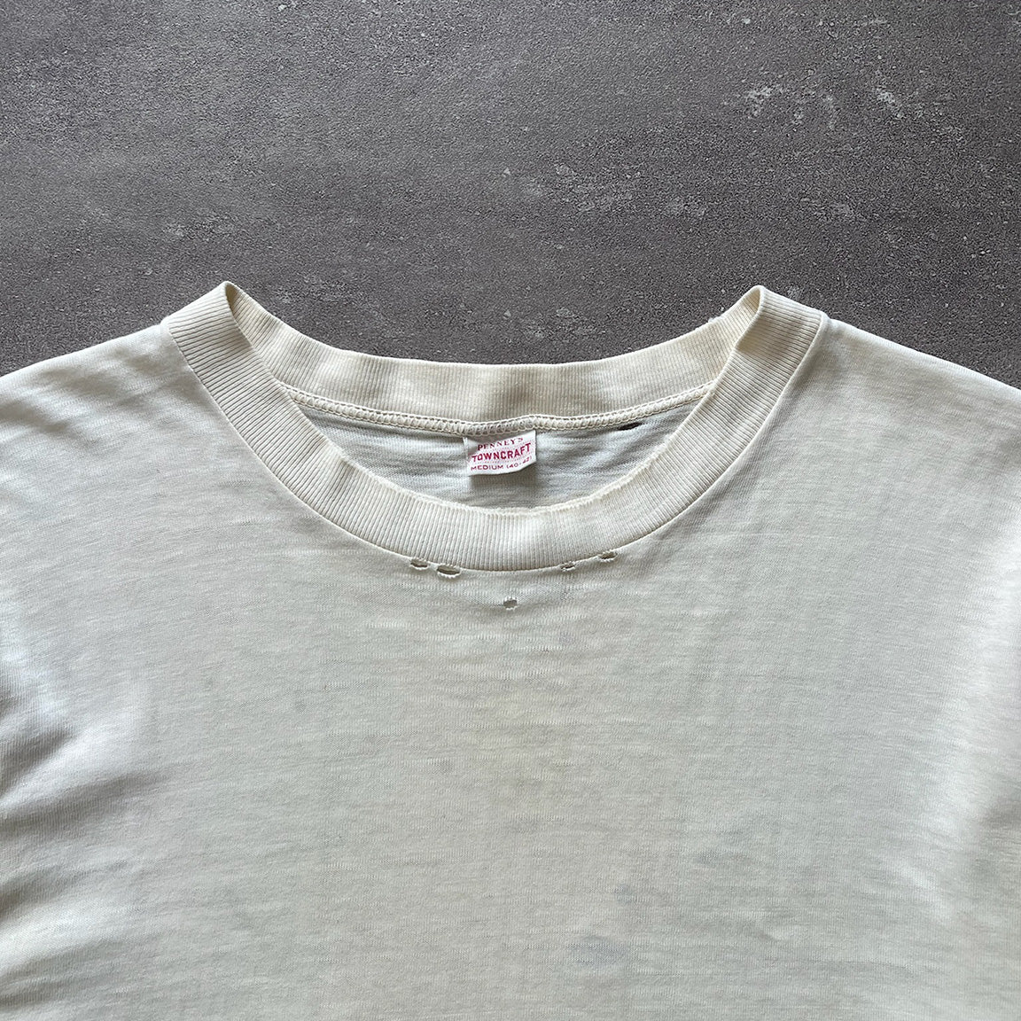 1960s Penney's White Tee – Ametora