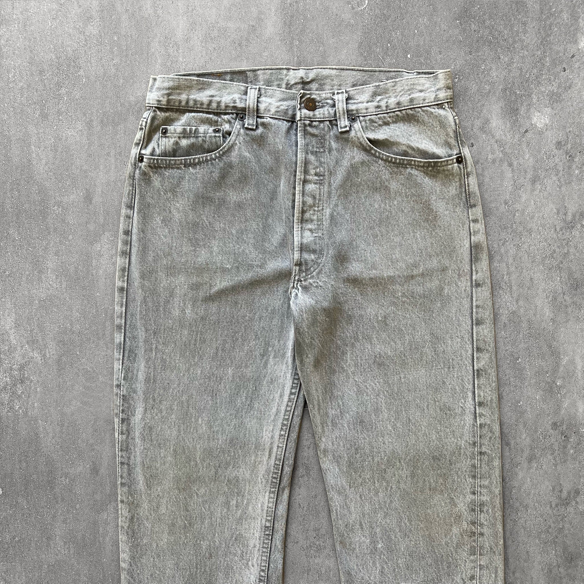 1990s Levi's 501 Jeans Gray 31 x 32 – Ametora