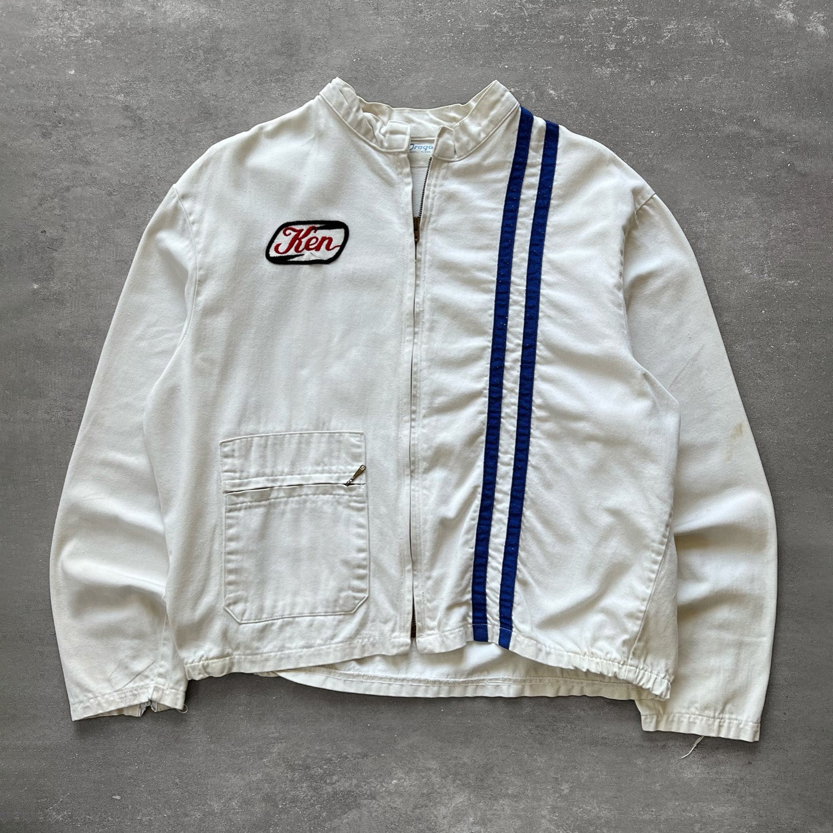 1960s "Ken" Two Tone Cafe Racer Jacket – Ametora