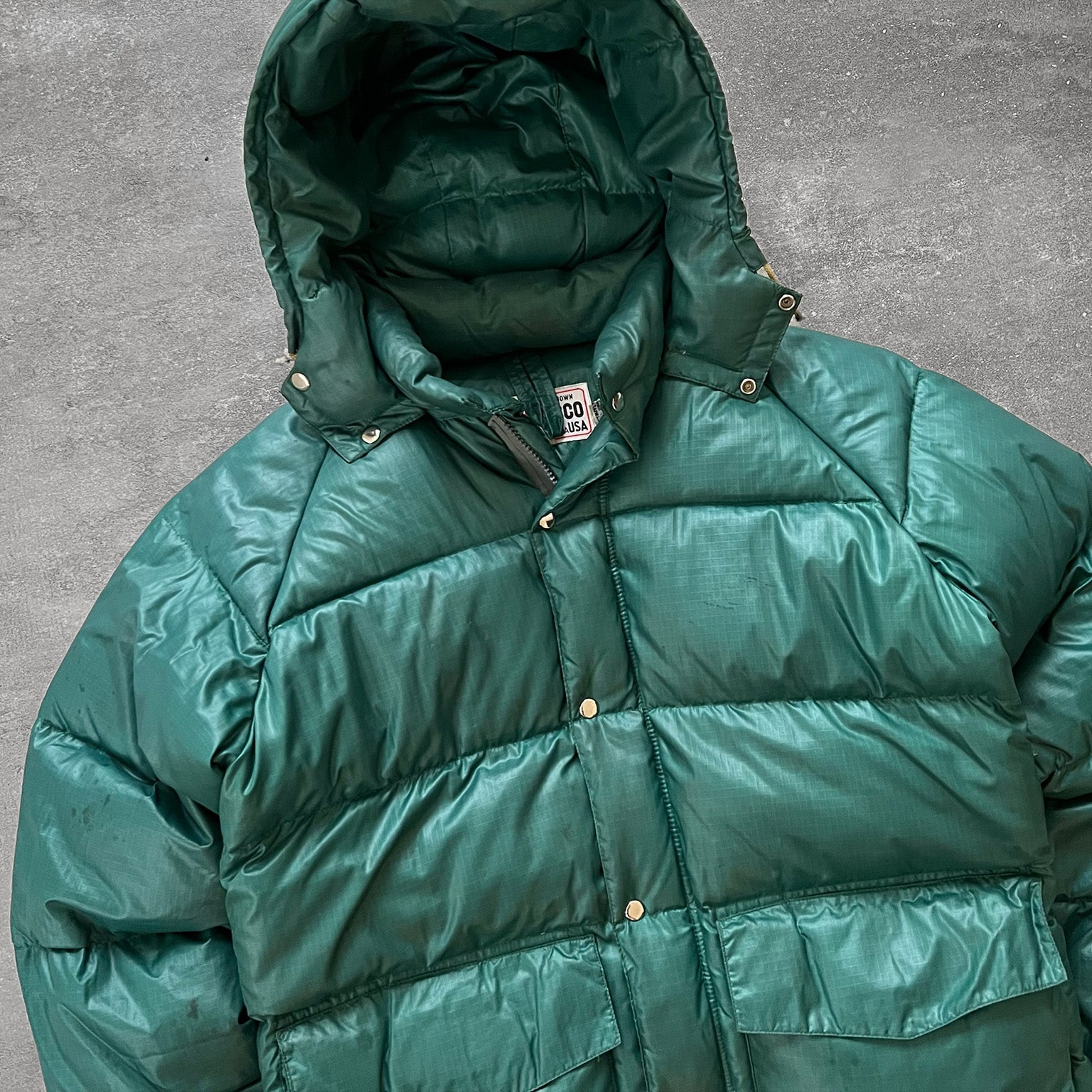1980s Wesco Goose Down Puffer Jacket – Ametora