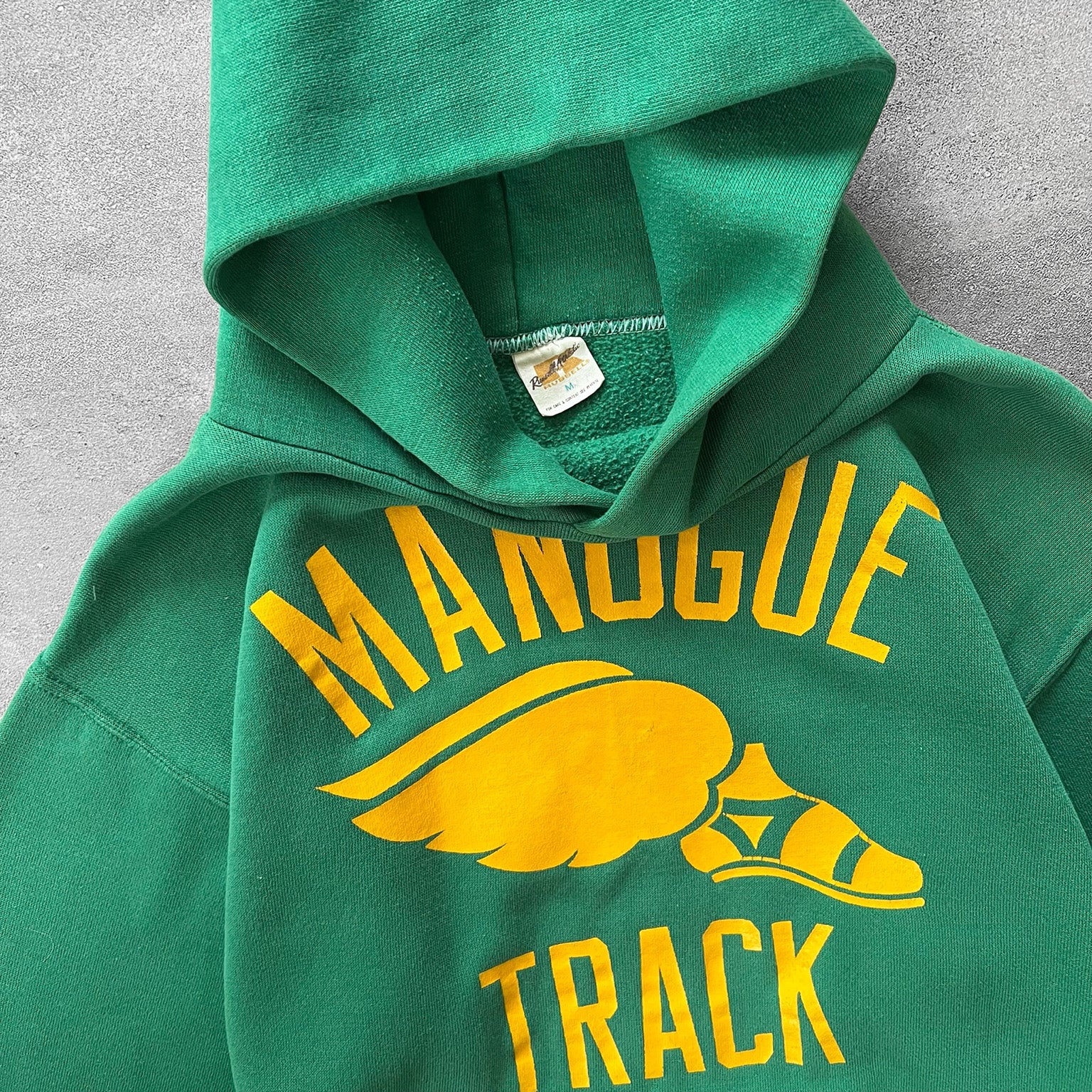 1970s Russell Gold Tag Manogue Track Hoodie – Ametora
